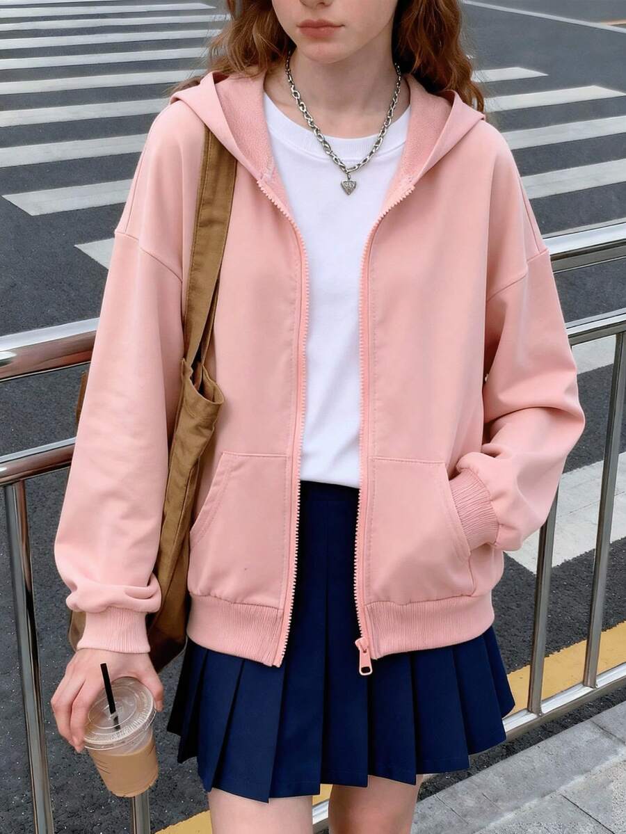 Cardigan con cappuccio per ragazze pre-adolescenti, adatto per ...