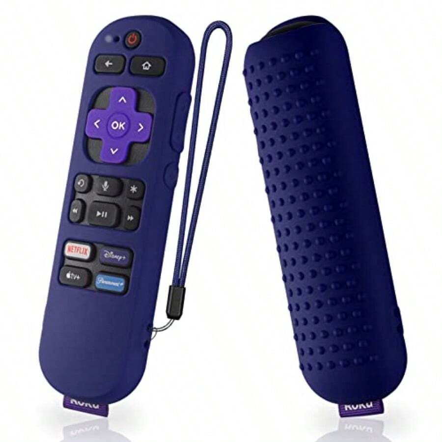 Funda de silicona para Roku Expr 4K+ Voice Remote RCA1R Roku Voice ...