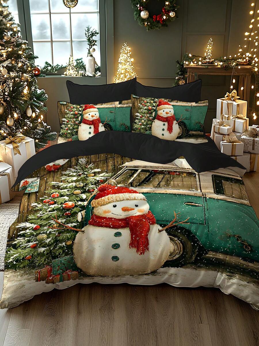 2/3pcs Christmas Tree, Gift, Snowflake, Deer, Santa Claus Pattern ...