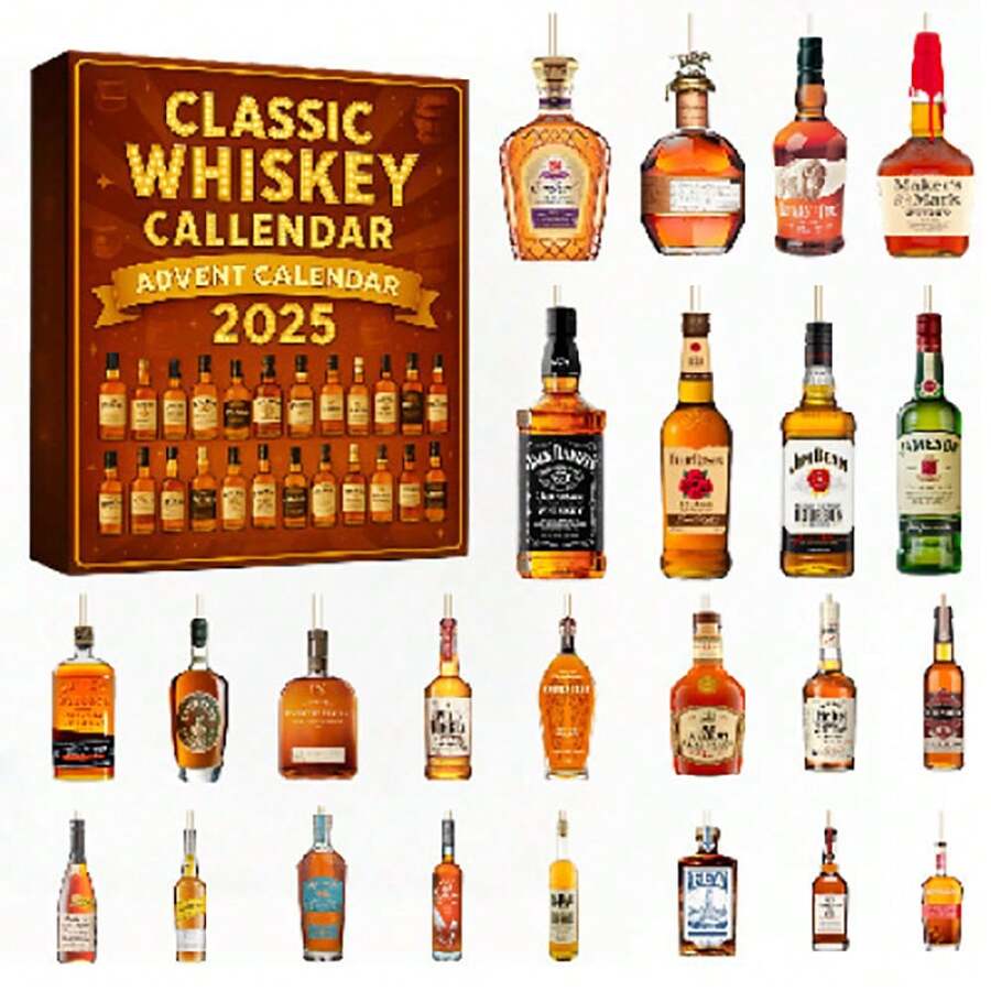 Calendario de Adviento de Alcohol 2025 y Cuenta Regresiva de 24 Días de ...