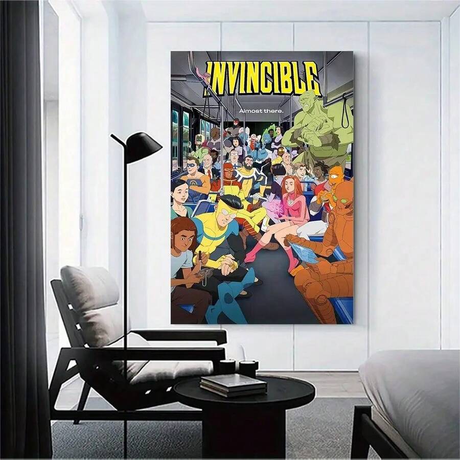 Poster- International Invincible: Season 2 - Bus One Sheet Wall Poster ...