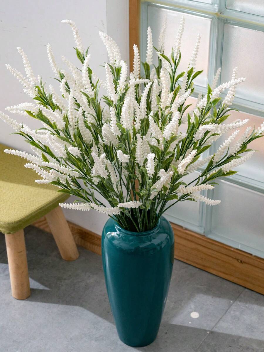 1/2/3pcs Artificial Cattail Grass, Artificial Dog Tail Grass Onion ...