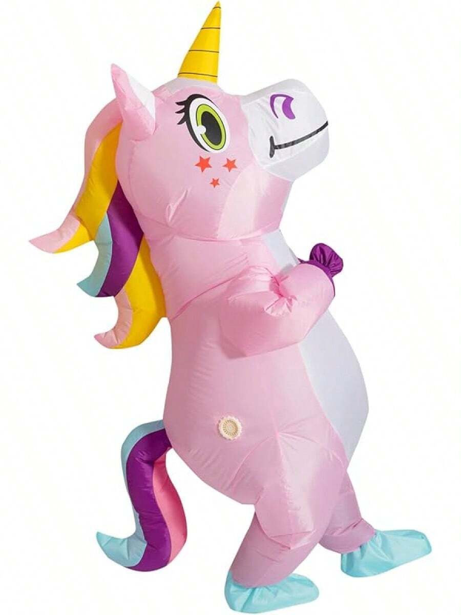 Inflatable Unicorn Costume For Adults, Full Body Inflatable Halloween ...