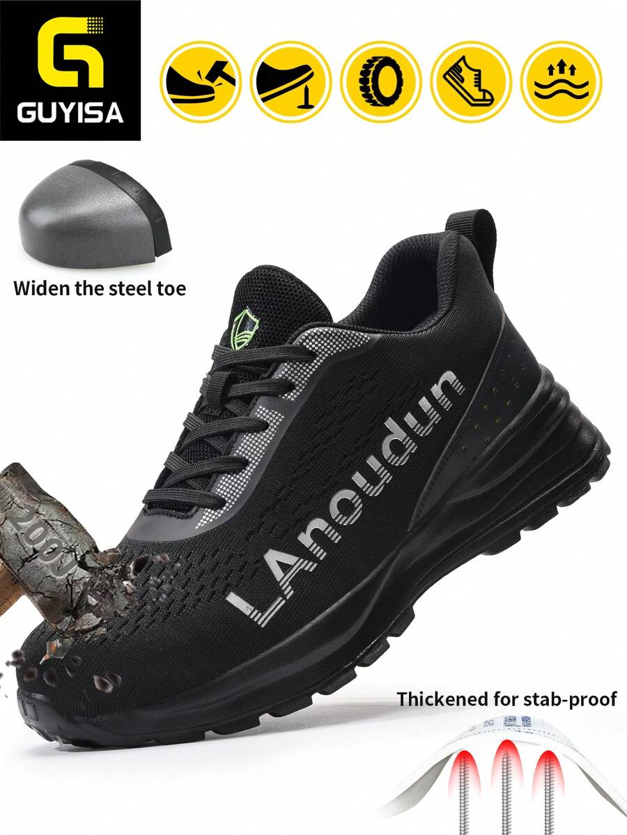 GUYISA ! Blue Gull Professional Safety Shoes, EU Standard Steel Toe Cap ...