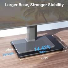 Swivel Universal TV Stand 37 - 80 Inch LCD OLED FlatCurved Screen TVs ...