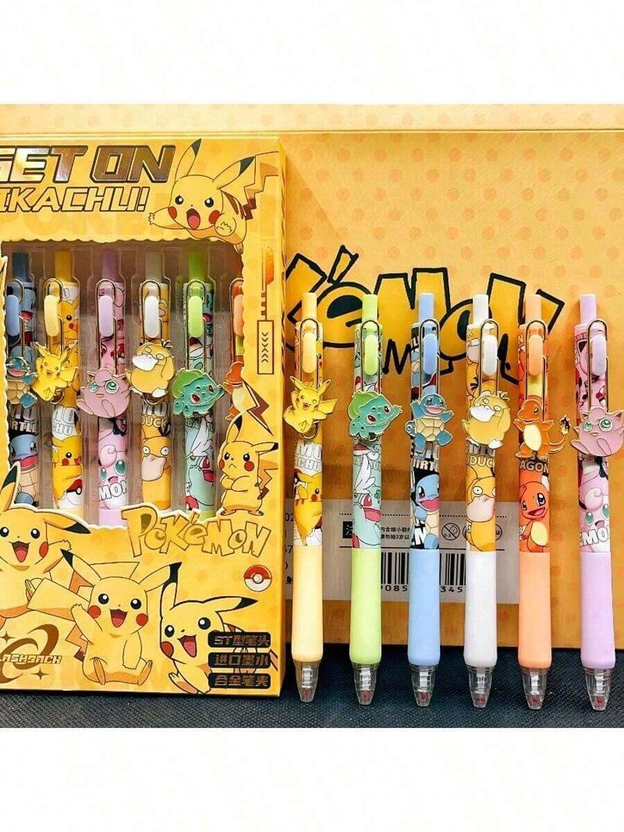 pokemon Pokemon Pokemon 3pcs Pikachu Picture Book Graffiti Pen ...