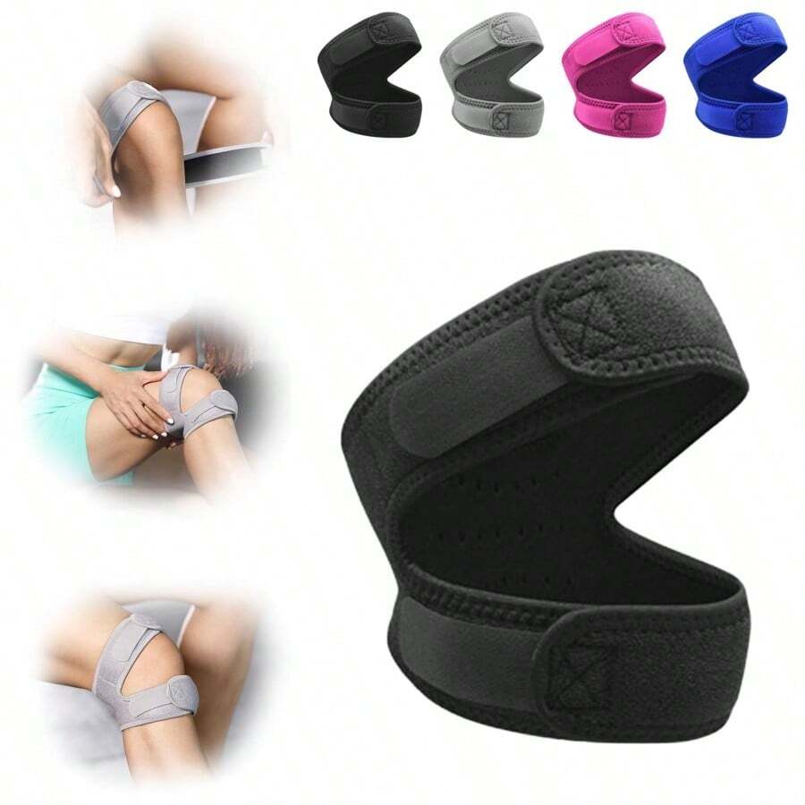 Double Patella Support Belt Knee Joint Compression Sleeve Suitable For ...