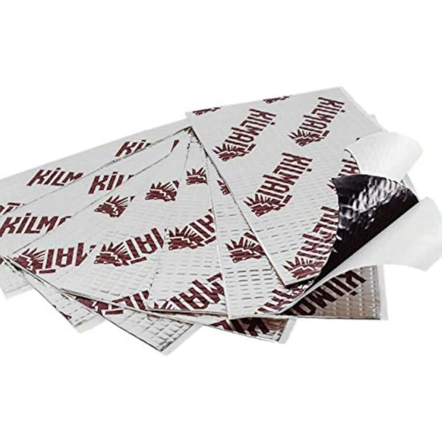 80 Mil 36 Sqft Car Sound Deadening Mat, Butyl Automotive Sound Deadener ...