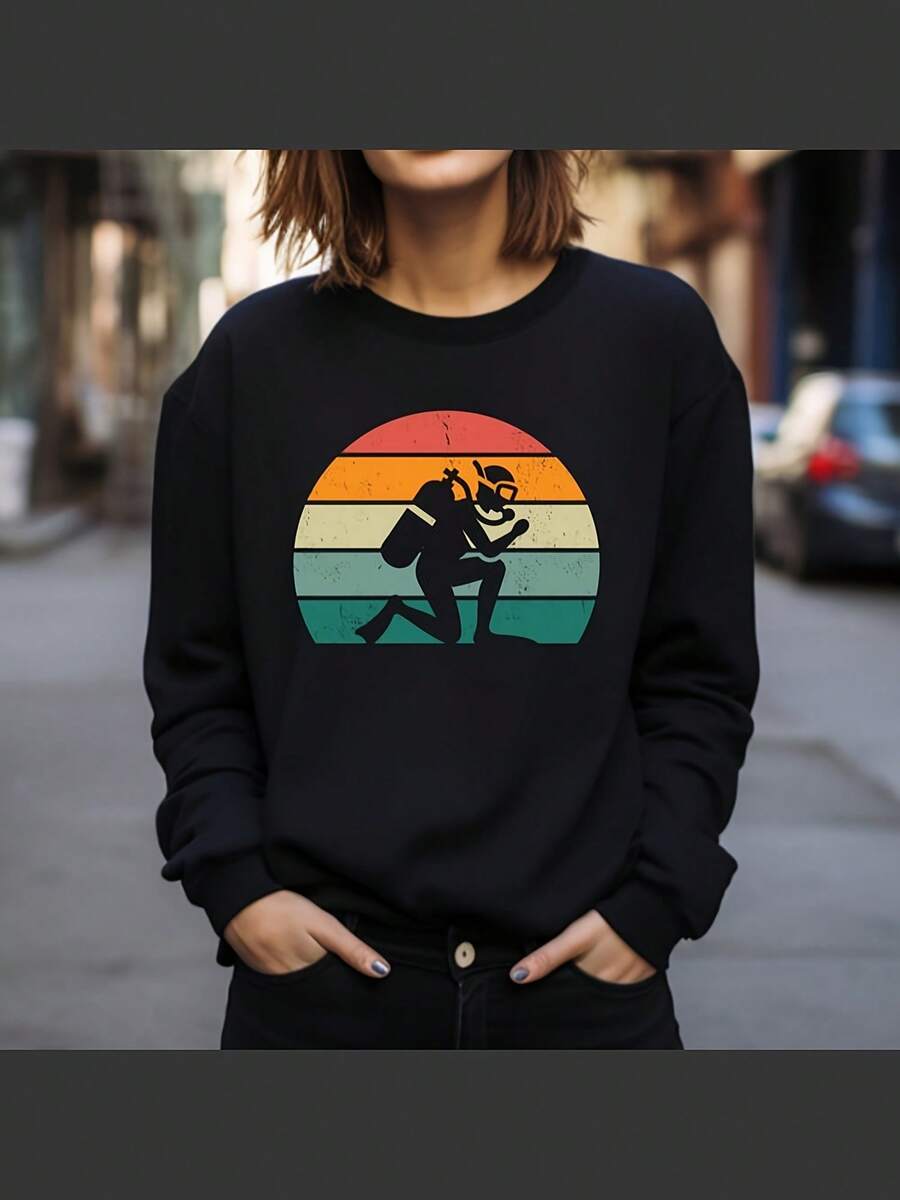Scuba Diver Sweater. Scuba Gift. Dive Crewneck. Diver Sweater. Diving ...