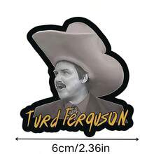 1pc/3pcs "Turd Ferguson" Retro SNL Celebrity Jeopardy Vinyl Sticker ...