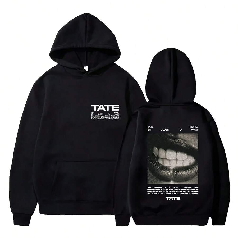 Tate McRae T8 Lips Hoodies Miss Possessive Tour 2025 Merch Cosplay ...