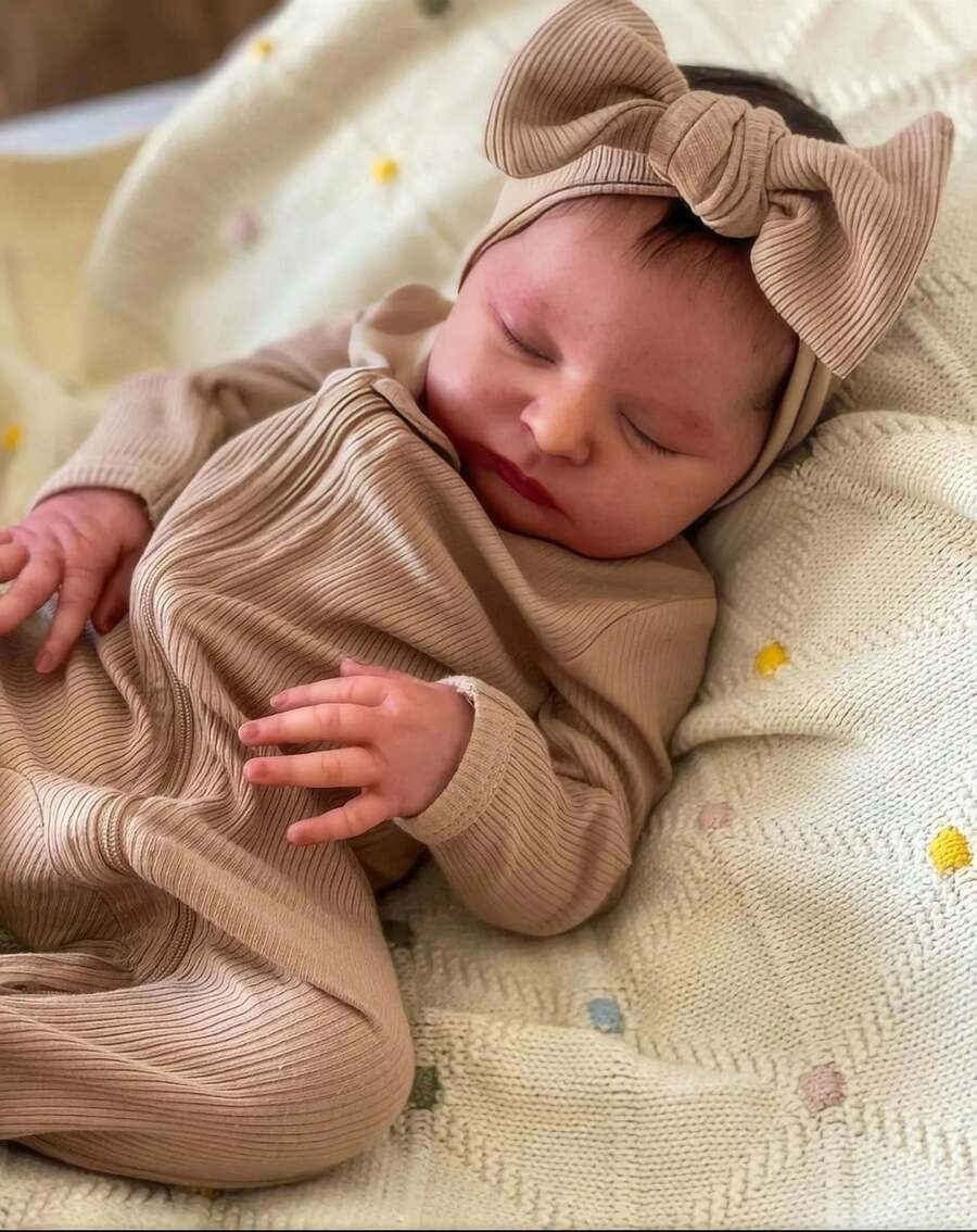 18inch 45cm Reborn Baby Dolls Lifelike Newborn Baby Girl Boy With ...