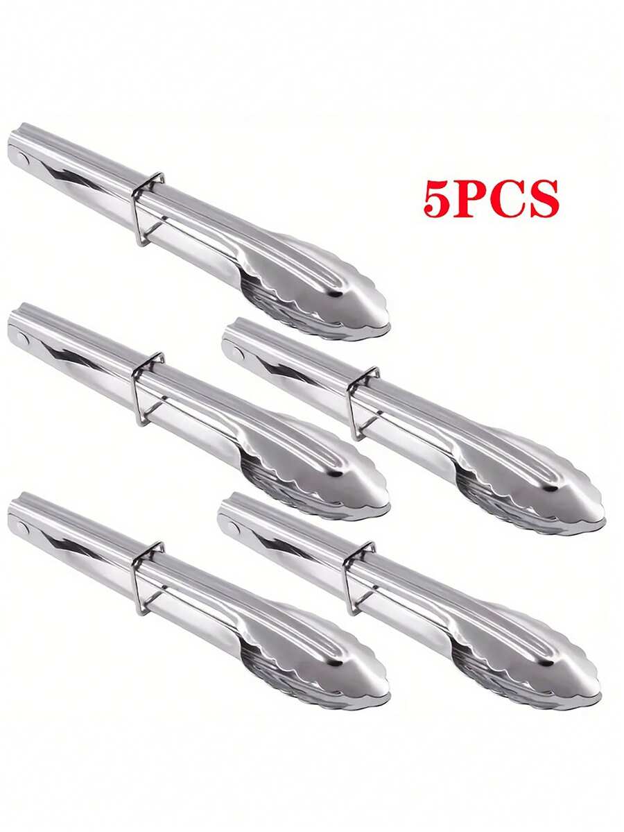 Thickened Stainless Steel Food Clip Kitchen Food Clip Barbecue Supplies ...