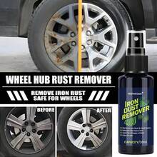 JB-XPCS Spray Limpador de Rodas | Removedor de Pó de Ferro para Aros e Cubos Multiuso | Bico ...