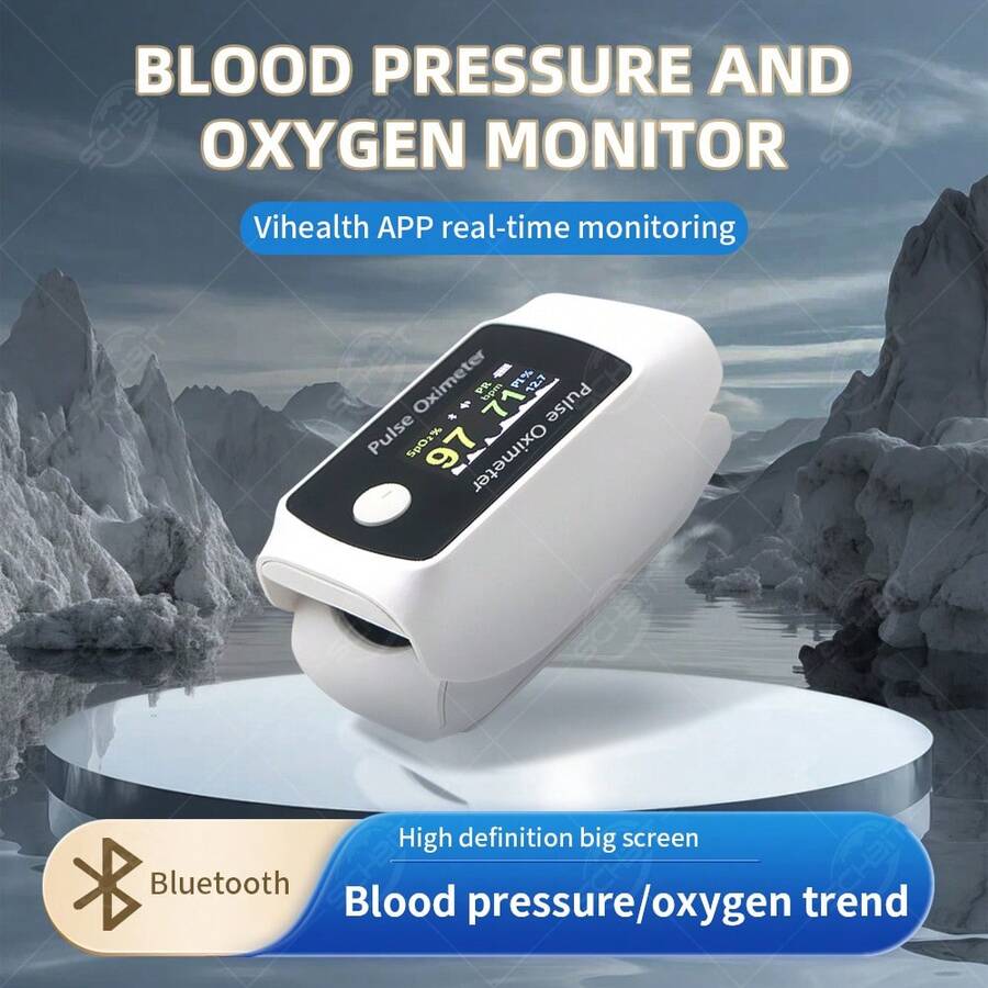 2 In 1 Dual Function Blood Oxygen And Blood Pressure Monitor ...