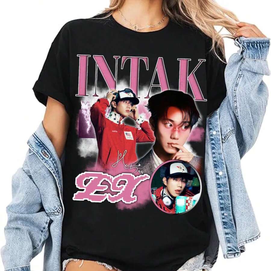 Intak P1Harmony Ex T-Shirt, P1Harmony Ex Album Shirt, P1Harmony Duh! Album Shirt, P1Harmony LIVE ...