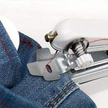 14pc Portable Handheld Sewing Machine Set - Compact Manual Sewing Tool ...