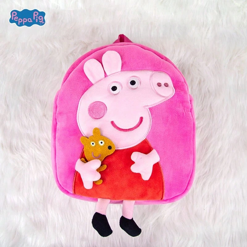 Peppa Pig Series Peppa Backpack Children's Preschool Elementary School ...