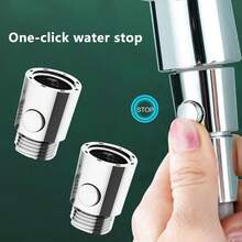 One-Touch Shut-Off Valve Shower Angle Valve Quick Switch Hose Shower ...