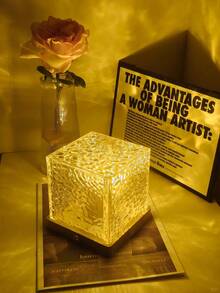 Luminária Noturna LED de Onda Moderna com 16 Efeitos Dinâmicos ...