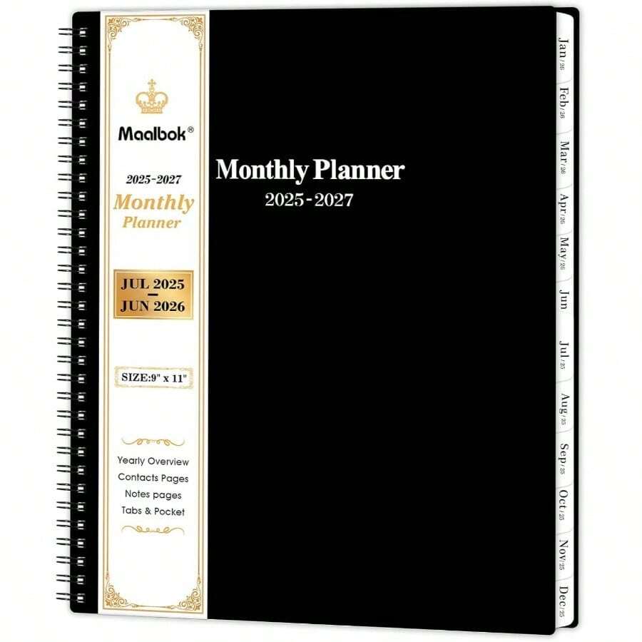 2026 - 2027 Monthly Planner/Calendar - January 2026 - December 2027 ...