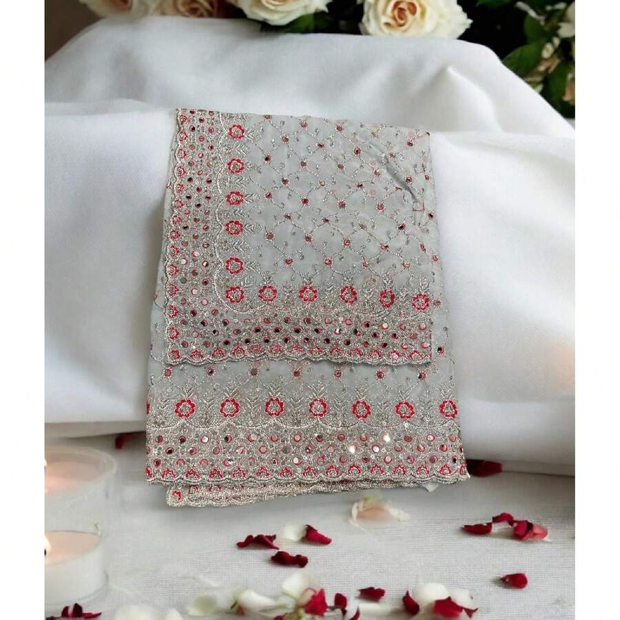 Sari de fiesta tradicional y de diseñador para usar de las mujeres -021 ...