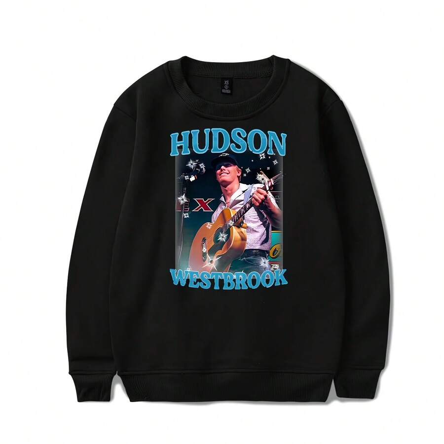 Hudson Westbrook Sweatshirt Women Man O-Neck Long Sleeve 2025 New ...