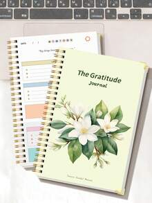 1pc Daily Gratitude Journal, 52-Colored Sheets Daily Gratitude Planner ...