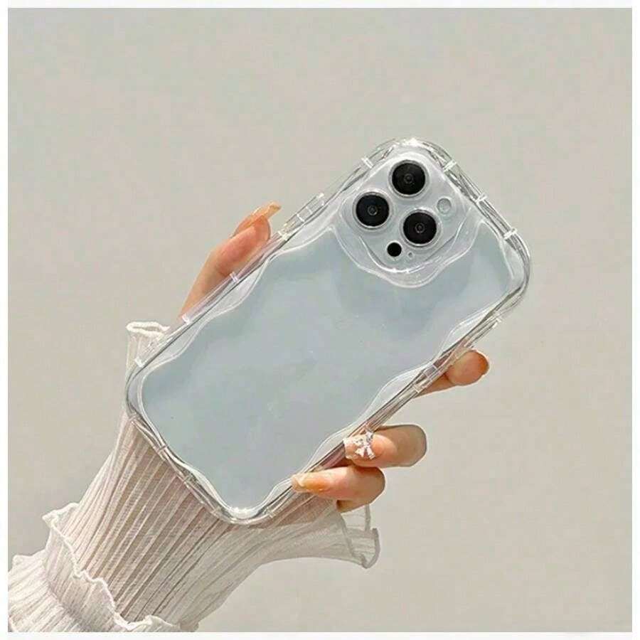 Wave Pattern Solid Color 15 14 13 12 11 Pro Transparent Yellow ...