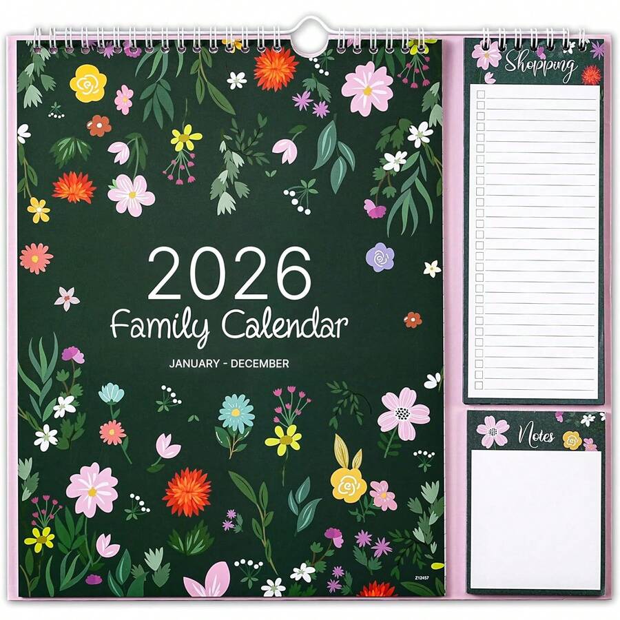 Family Calendar 2026 - Calendar 2026 From January 2026 - December 2026 ...