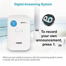 VTech CareLine CordedCordless Bundle NBN Ready Phone System Corded ...