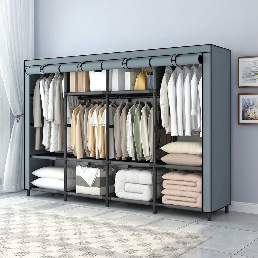 [Portable Closet Storage Wardrobe] 1 Large Portable Closet Storage ...