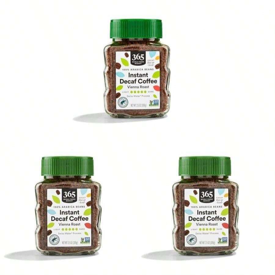 365 By Whole Foods Market, Decaf Instant Coffee, Dark Vienna Roast ...