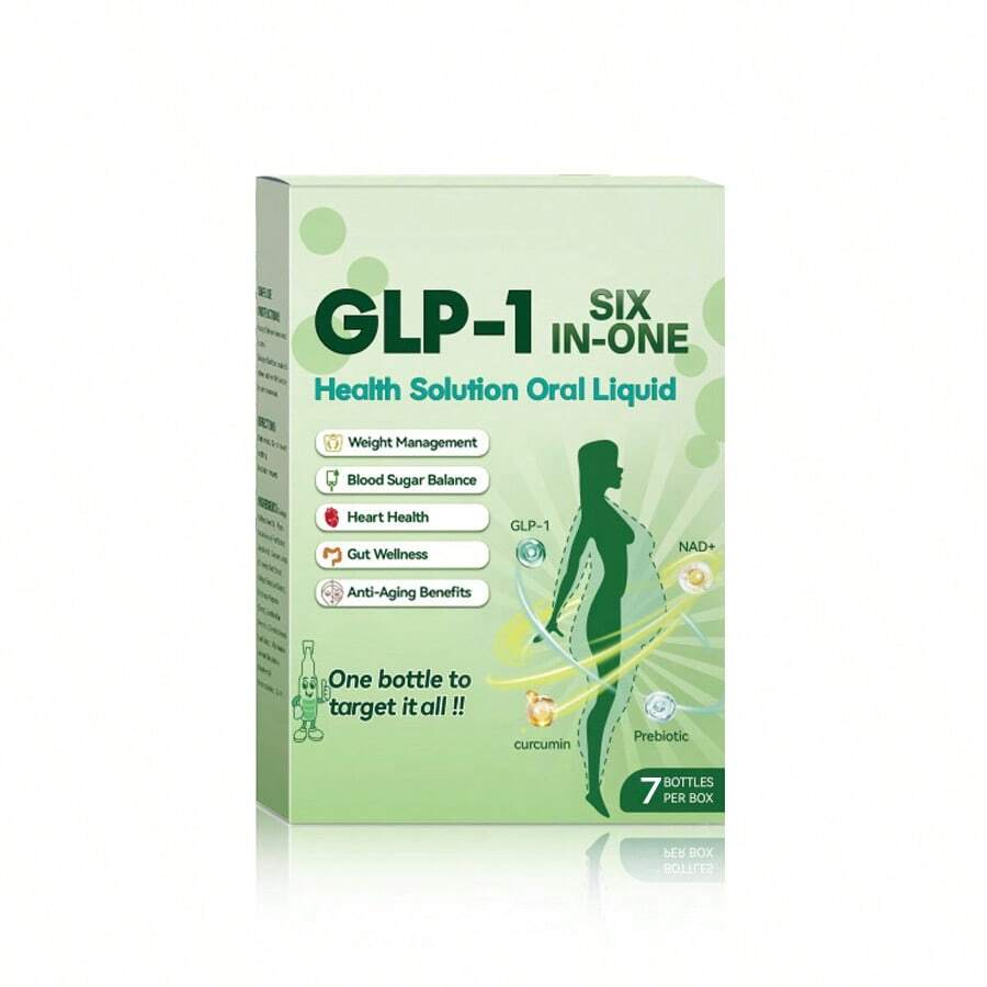 Glp-1 Six In One Oral Liquid, 2025 New Glp1 6 In 1 Oral Liquid, Natural ...