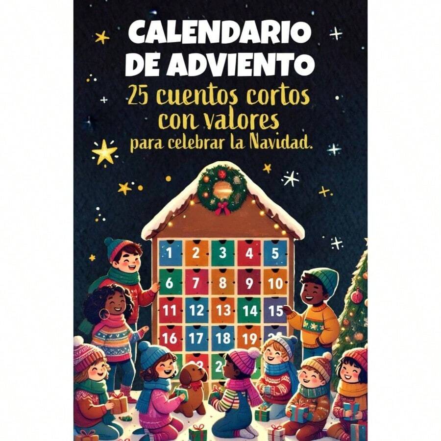 Calendario De Adviento - 25 Cuentos Cortos Con Valores Para Celebrar La ...