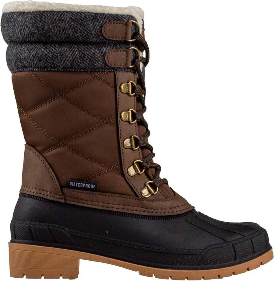 Everly Tall Snow Winter Boots For Women, Warm, Insulated, Fleece Lined ...