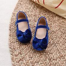 1 Pair Baby Girls' Hook And Loop Colorful Shoes, Suitable For Spring ...