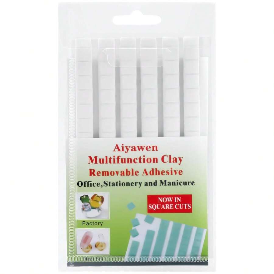 Mounting Sticky Tack - White, Removable & Reusable, Wall Tack Putty ...