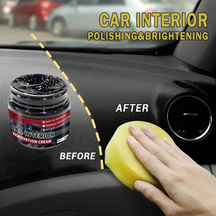 Cera per il rinnovo degli interni dell'auto, rinnovo delle parti in ...