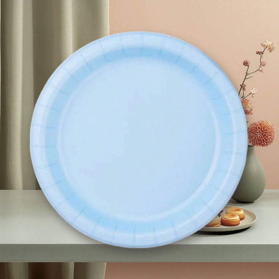 20ct Blue Dinner Plates | SHEIN USA