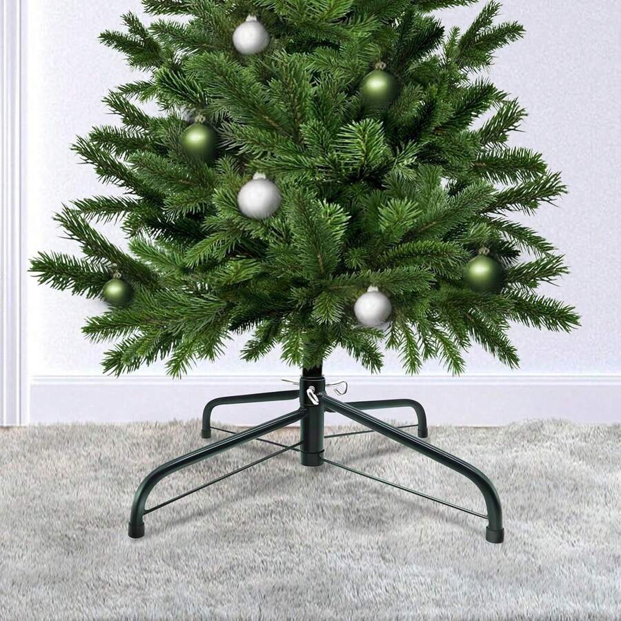 Metal Christmas Tree Stand Christmas Trees, Heavy Duty Folding ...