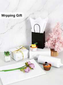 20" X 14" White Thin Paper Bulk, Thin Paper For Valentine's Day Gift ...