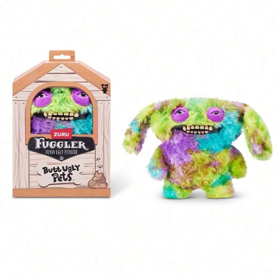 Spin Master Official Fuggler - Cute Ugly Monster Pet Series Plush Doll ...