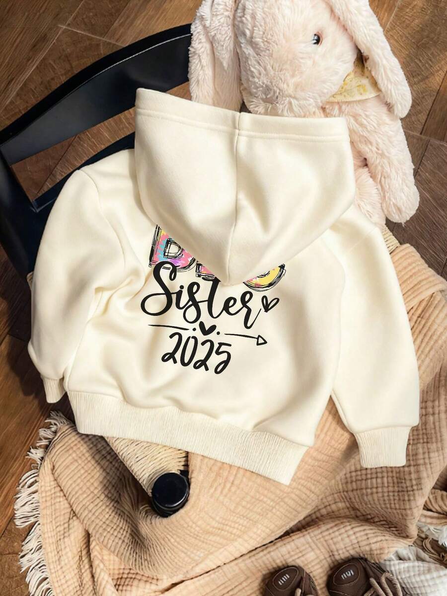 1 Peça Moletom com Capuz Estampa Cartoon, Top Quente e Confortável para ...