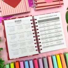 AGENDA 2026 DIÁRIA CAPA DURA ESPIRAL 168 FOLHAS CAPIVARA/ASTROSURF ...