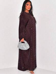 Middle East 2026 Spring/Summer New Women's Fashion Loose Rhinestone ...