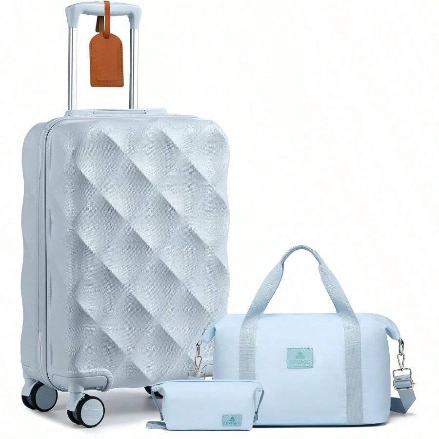 Somago Carry On Luggage 20 Inch airline approved Hardside Spinner ...