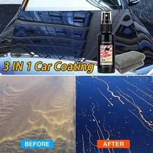 JB-XPCS Auto keramische coating spray - Hydrofobe polish voor glans van de carrosserie ...