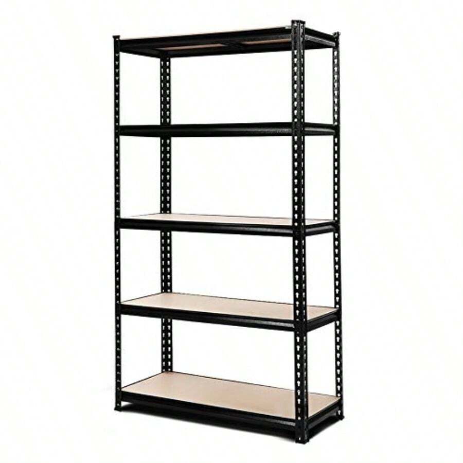 1.8M X 0.9M Garage Shelving Warehouse Racking System Rack Storage Shelves Industrial Commercial ...