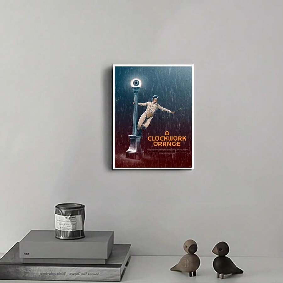 1pc A Clockwork Orange Inspired Unframed Canvas Wall Art Poster ...